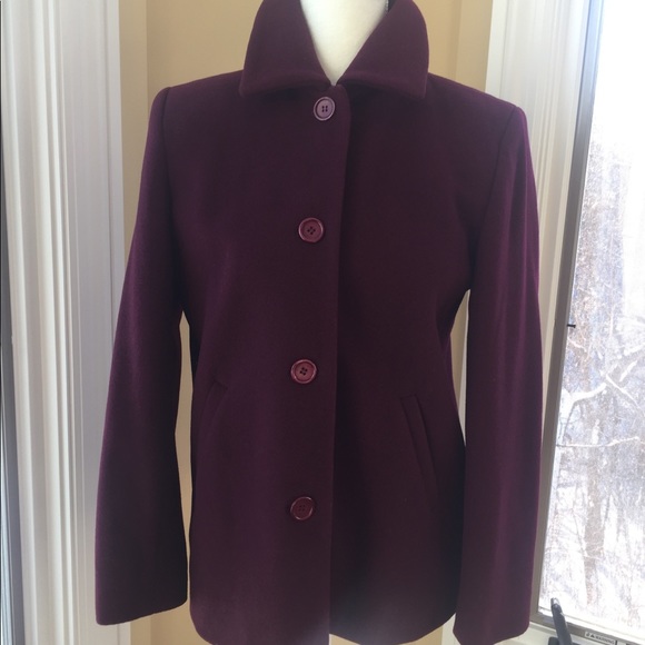 Ann Taylor | Jackets & Coats | Ann Taylor Loft Womens Wool Coat Size 2 ...